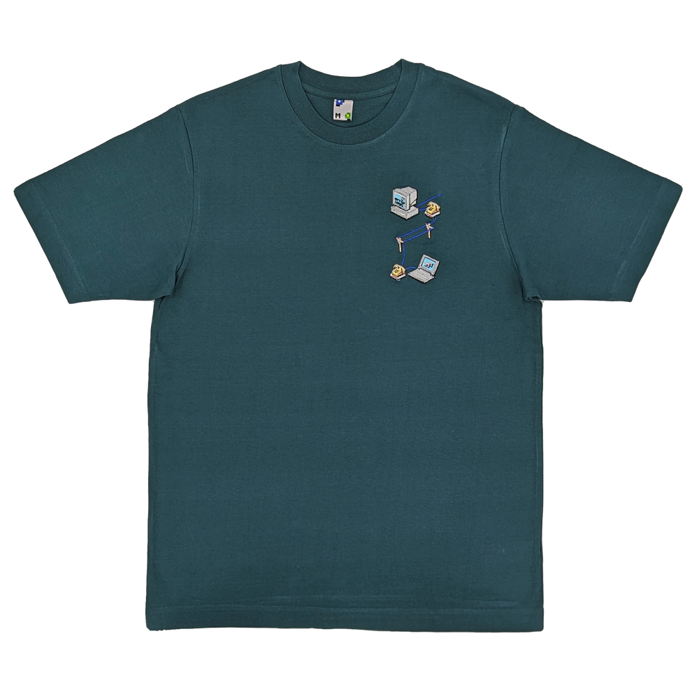 Dial Up Tee Green – errornogo